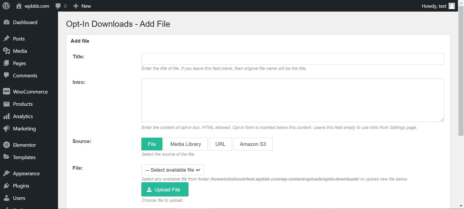 Optin Downloads – WordPress主题插件