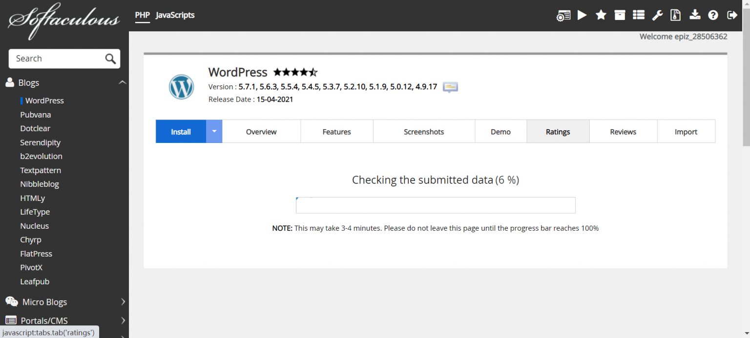 如何在免费的infinityfree共享空间里安装wordpress – WordPress主题插件