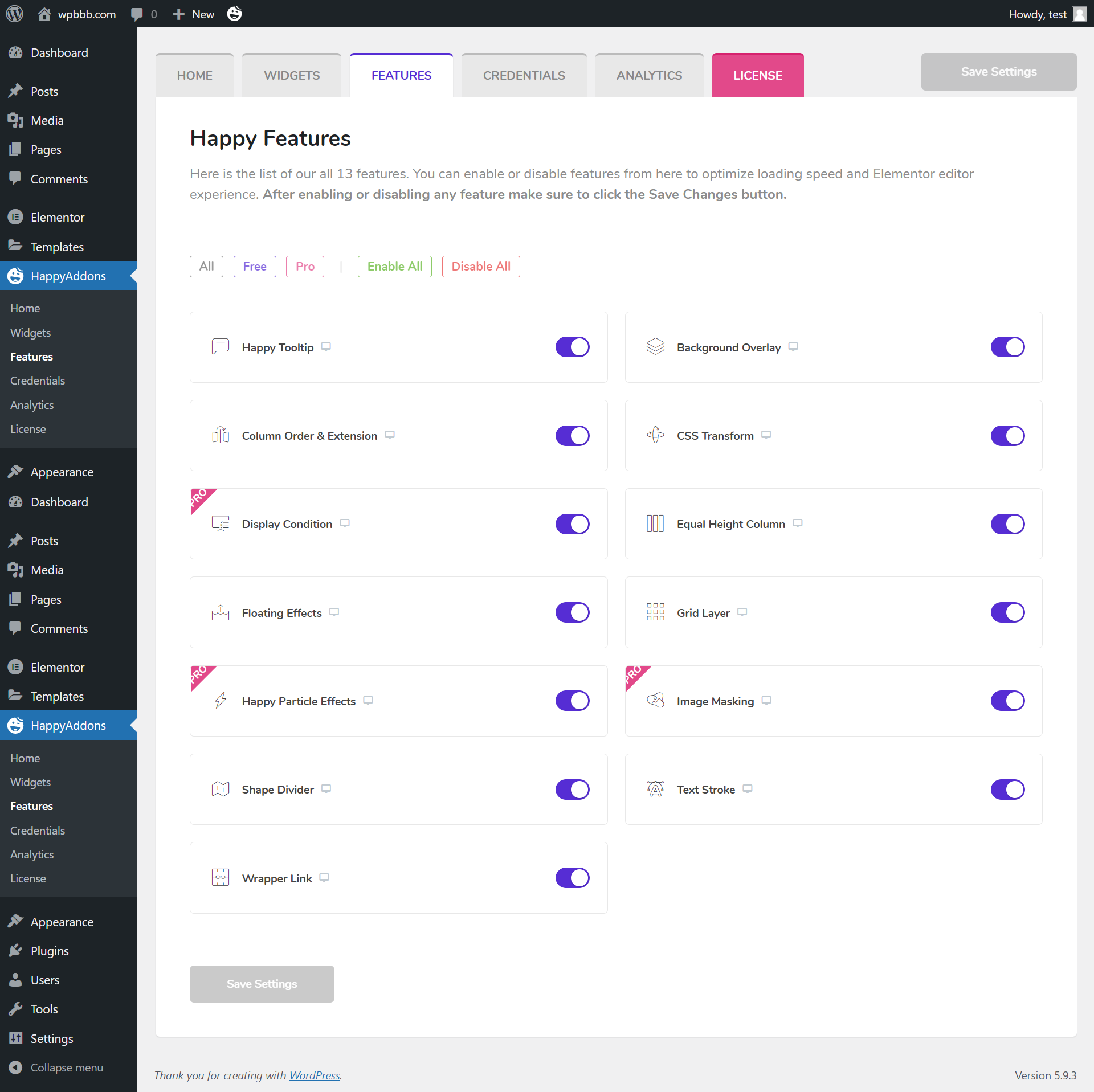 Happy Addons for Elementor – WordPress主题插件